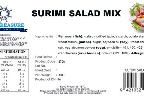 Surimi Frozen 1kg|Seafood Bazaar